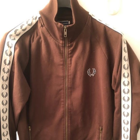 Fred Perry | Jackets & Coats | Mens Fred Perry Zip Up Logo Emblem ...